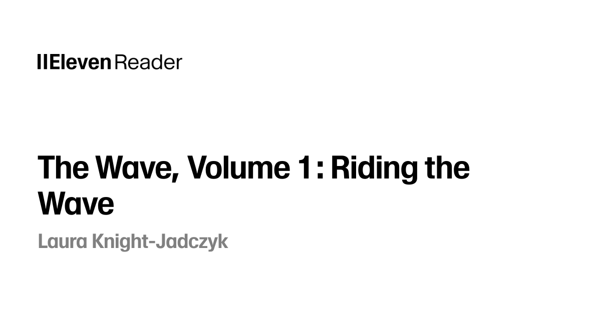 The Wave, Volume 1 : Riding the Wave Audiobook by Laura Knight-Jadczyk ...